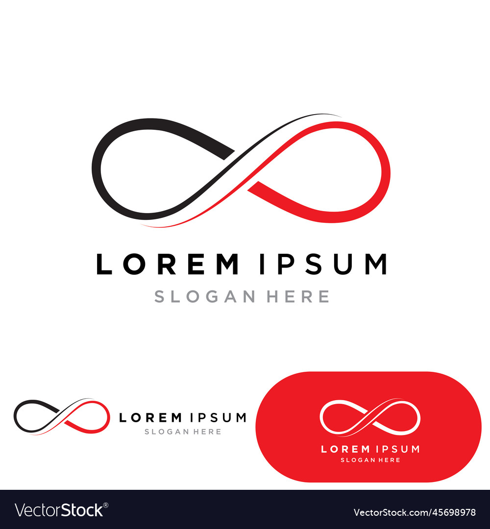 Infinity design Royalty Free Vector Image - VectorStock