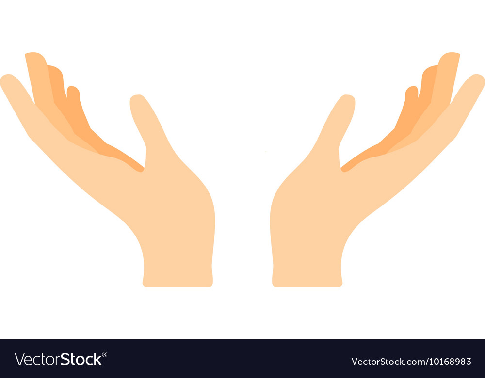 Human hands Royalty Free Vector Image - VectorStock