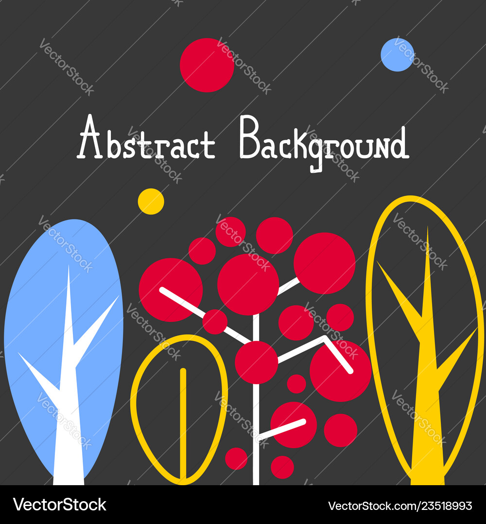 Abstract nature background for interior Royalty Free Vector
