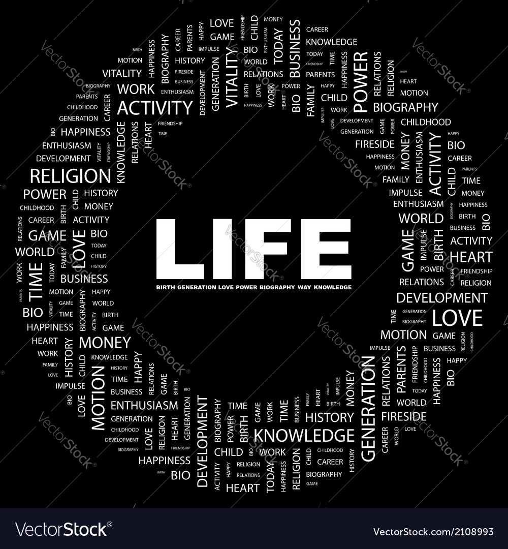 Life Royalty Free Vector Image - VectorStock