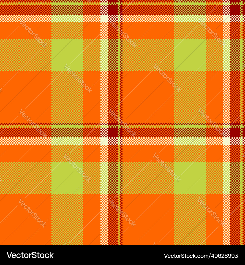 Textile background of plaid texture seamless Vector Image
