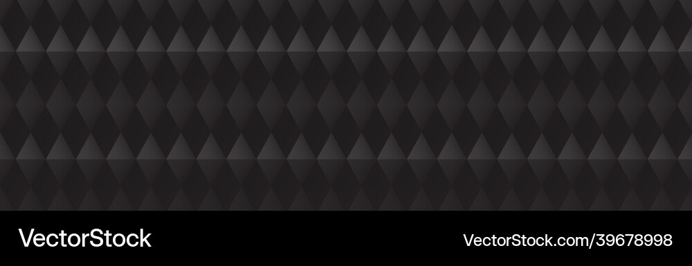 Abstract dark background - gray volumetric shapes Vector Image