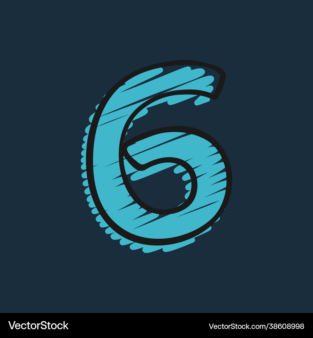Number Six Logo 25,755 Number 6 Logo Design Images, Stock Photos, And