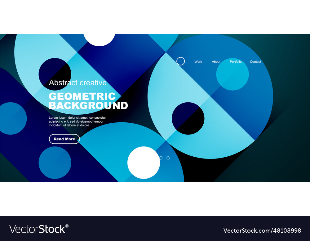 Simple circles and round elements pattern Vector Image