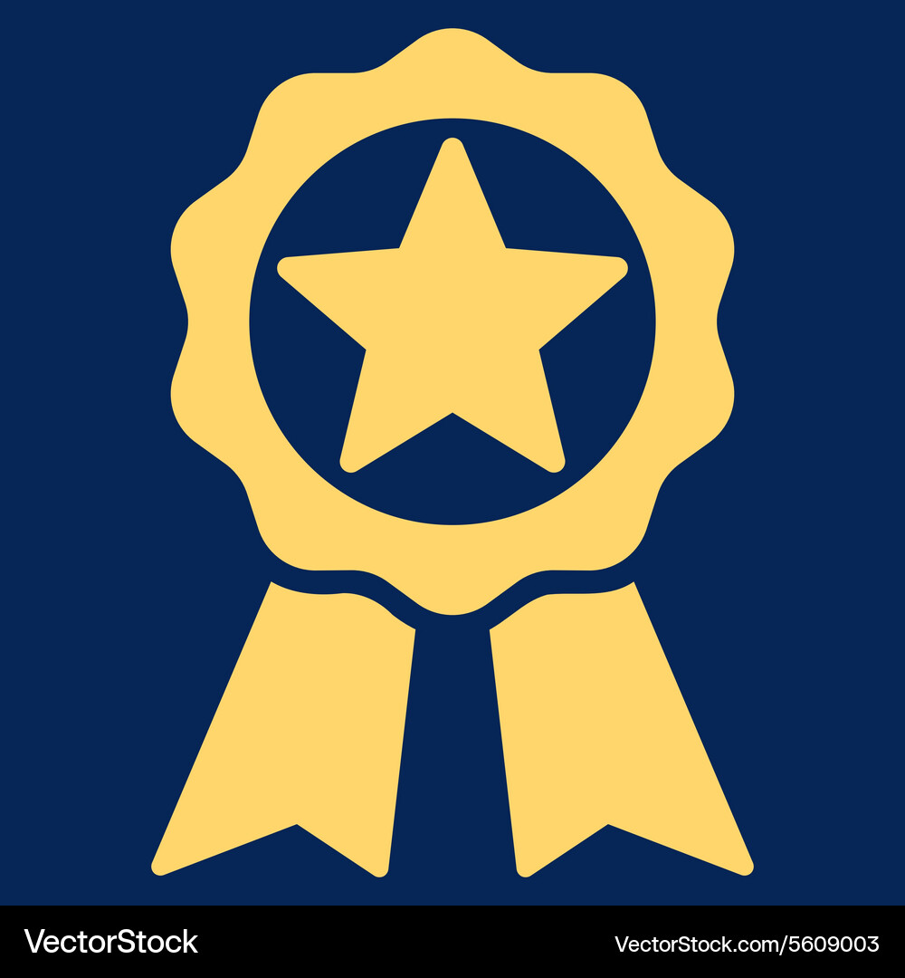Award icon from Competition Success Bicolor Icon Vector Image