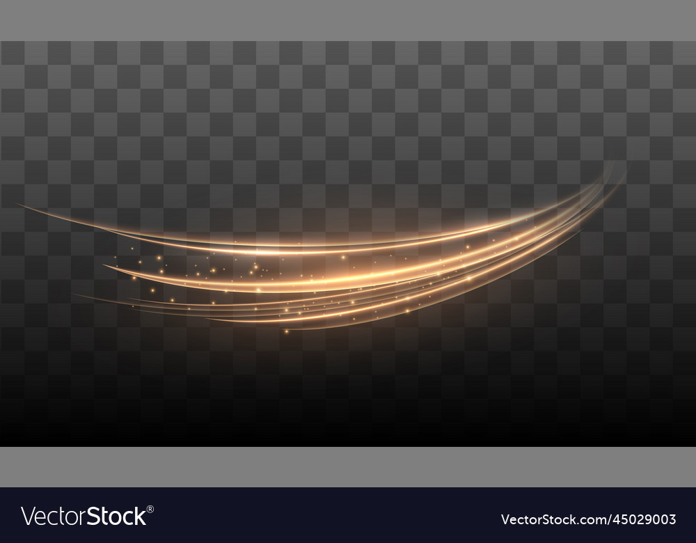 Shining lines light effect Royalty Free Vector Image