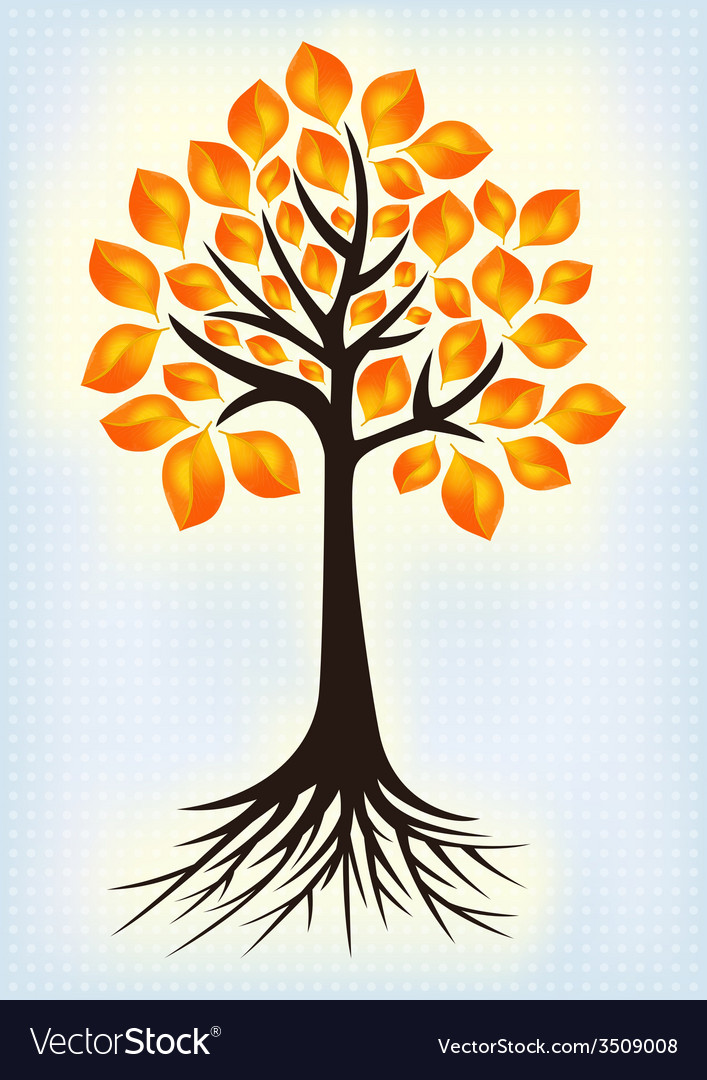 Abstract tree Royalty Free Vector Image - VectorStock