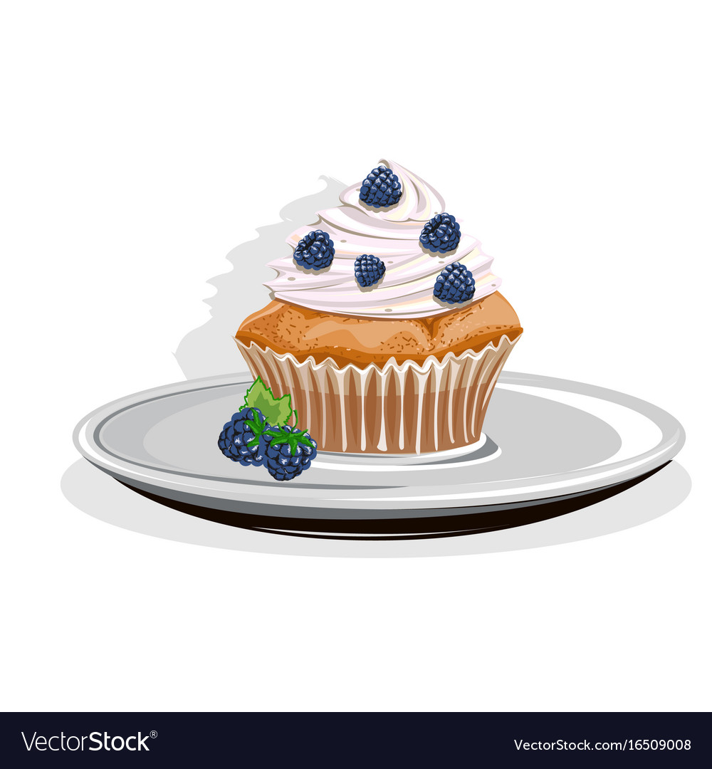 Cupcake Royalty Free Vector Image - VectorStock