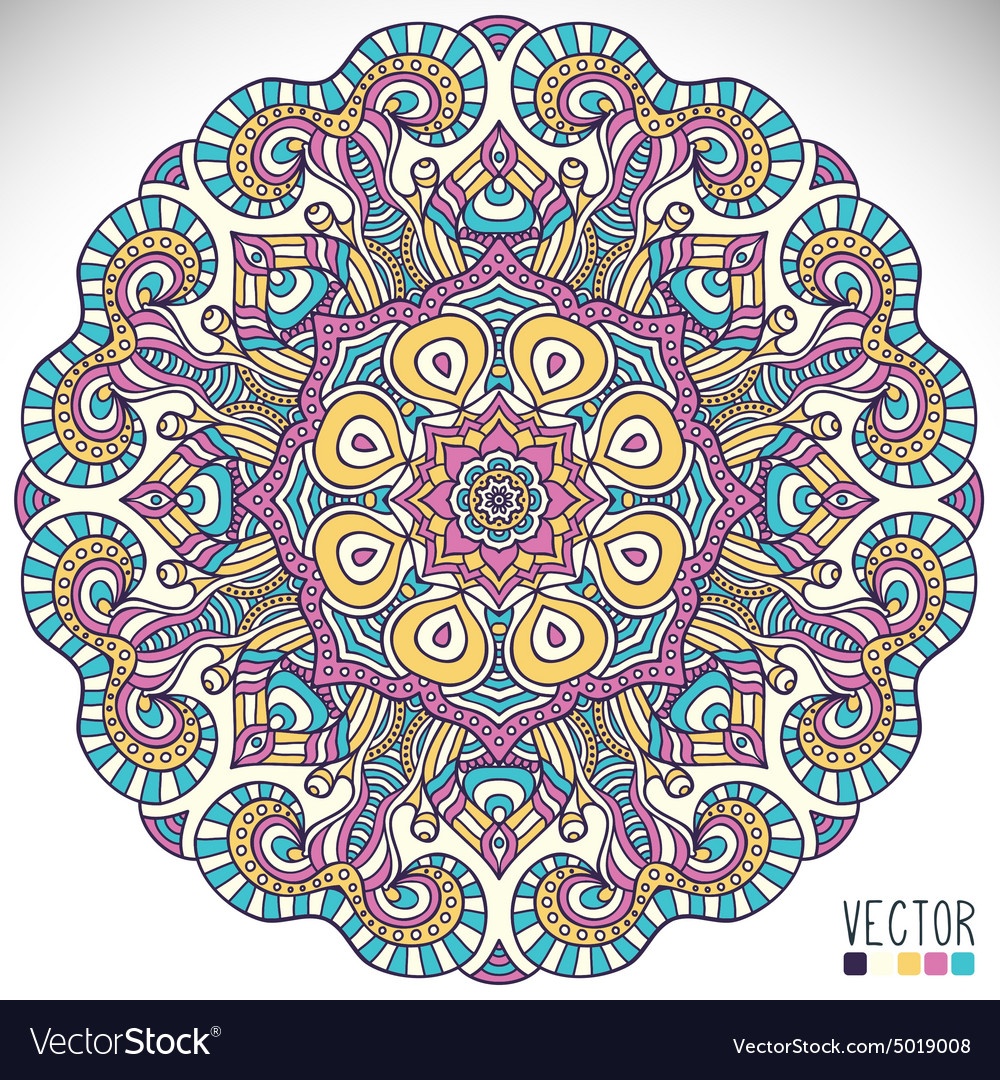 Mandala Royalty Free Vector Image - VectorStock