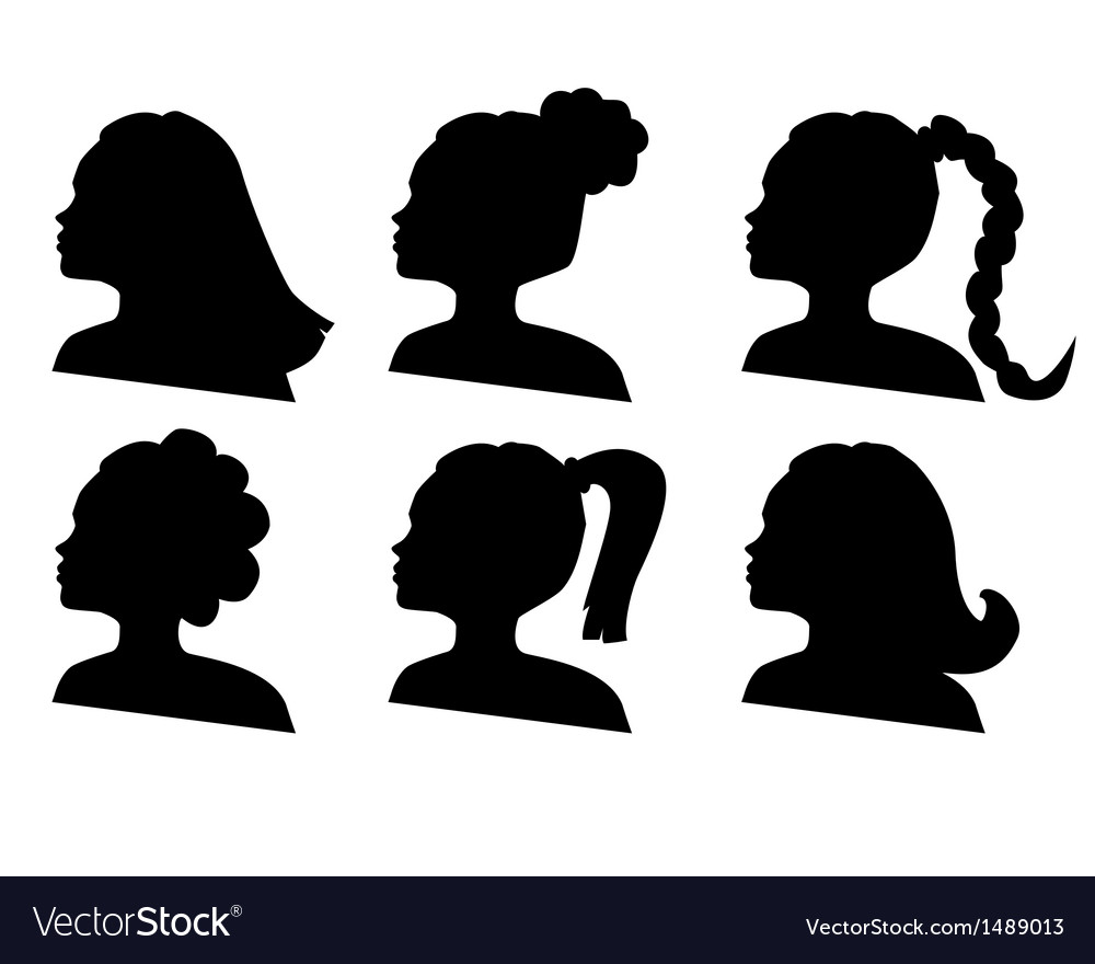 Hairdo Royalty Free Vector Image - VectorStock