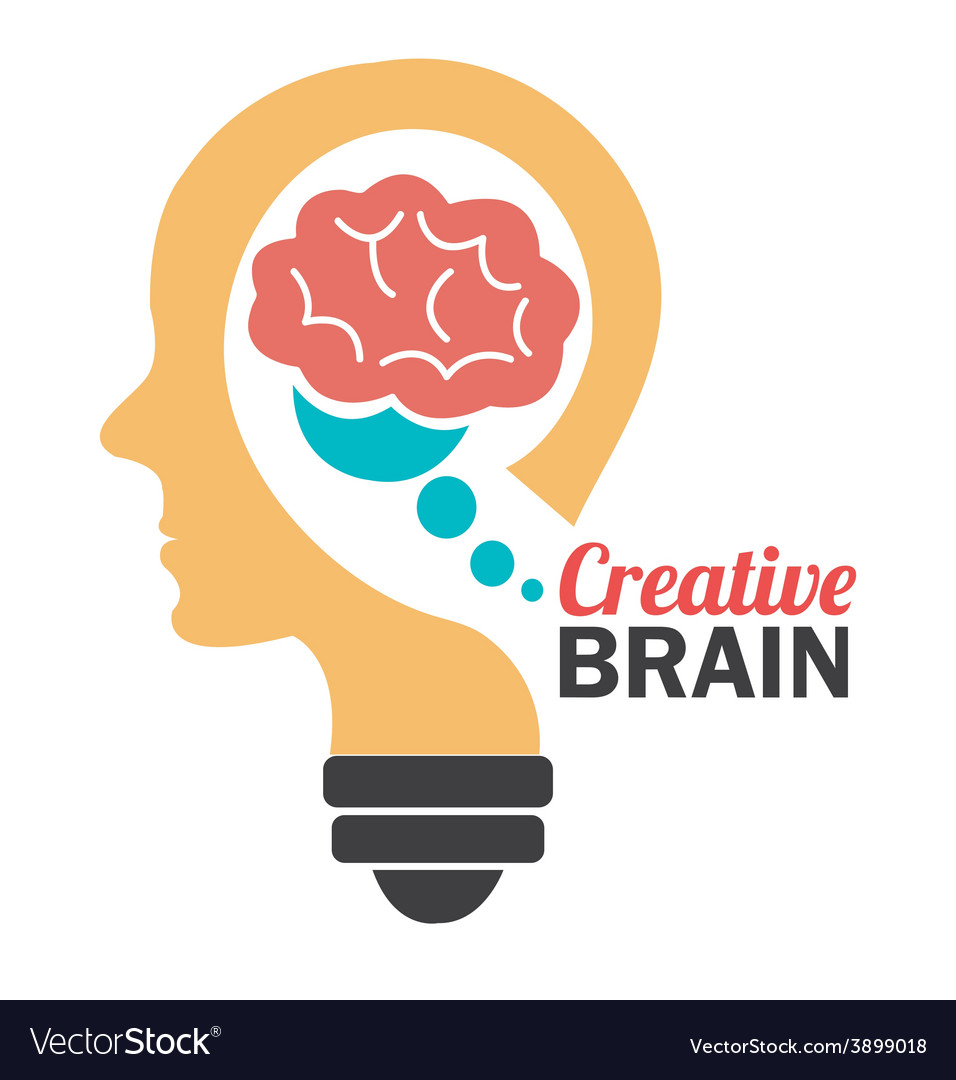 Brain design Royalty Free Vector Image - VectorStock
