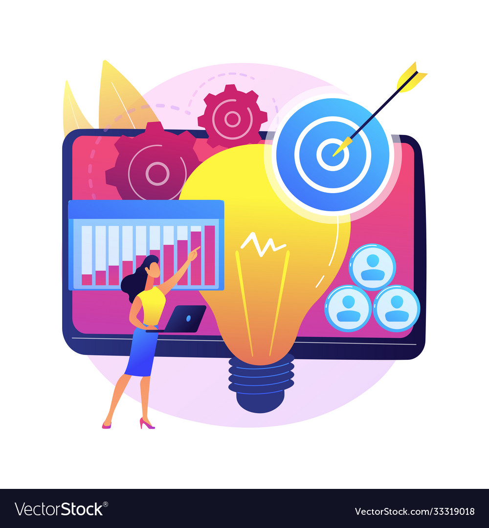 Project Initiation Abstract Concept Royalty Free Vector