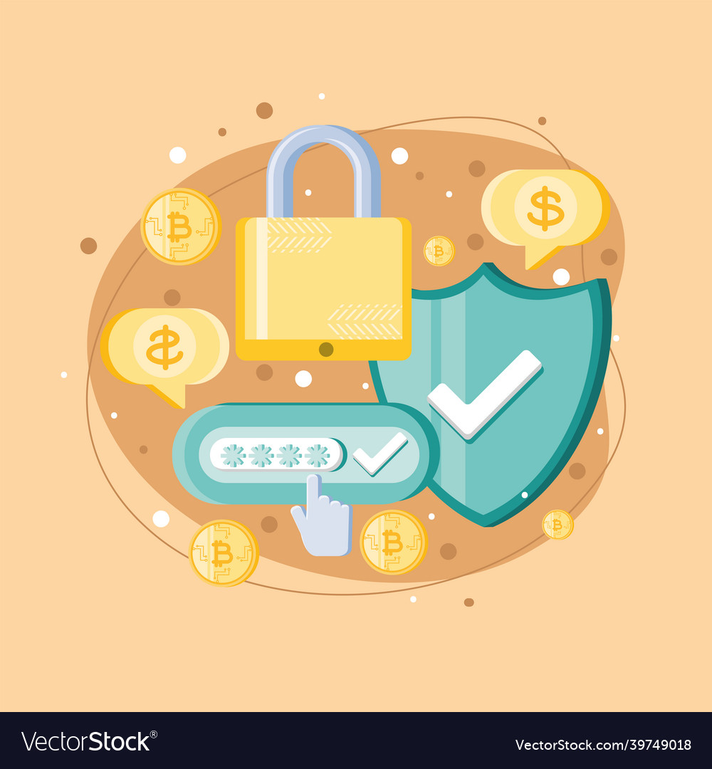 Secure payment solutions Royalty Free Vector Image
