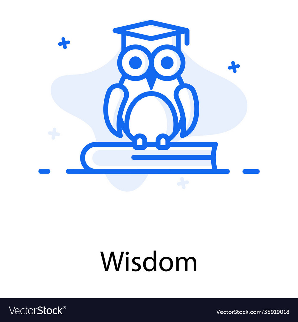 Wisdom Royalty Free Vector Image - VectorStock