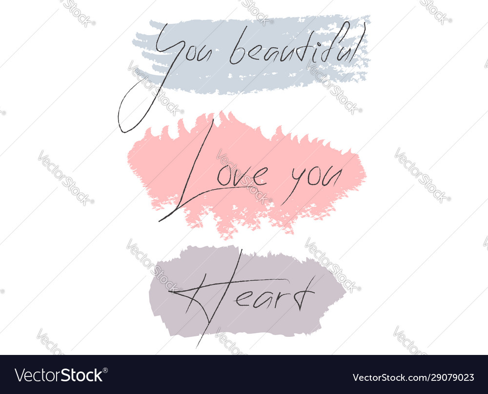 Brush stroke boxes set Royalty Free Vector Image