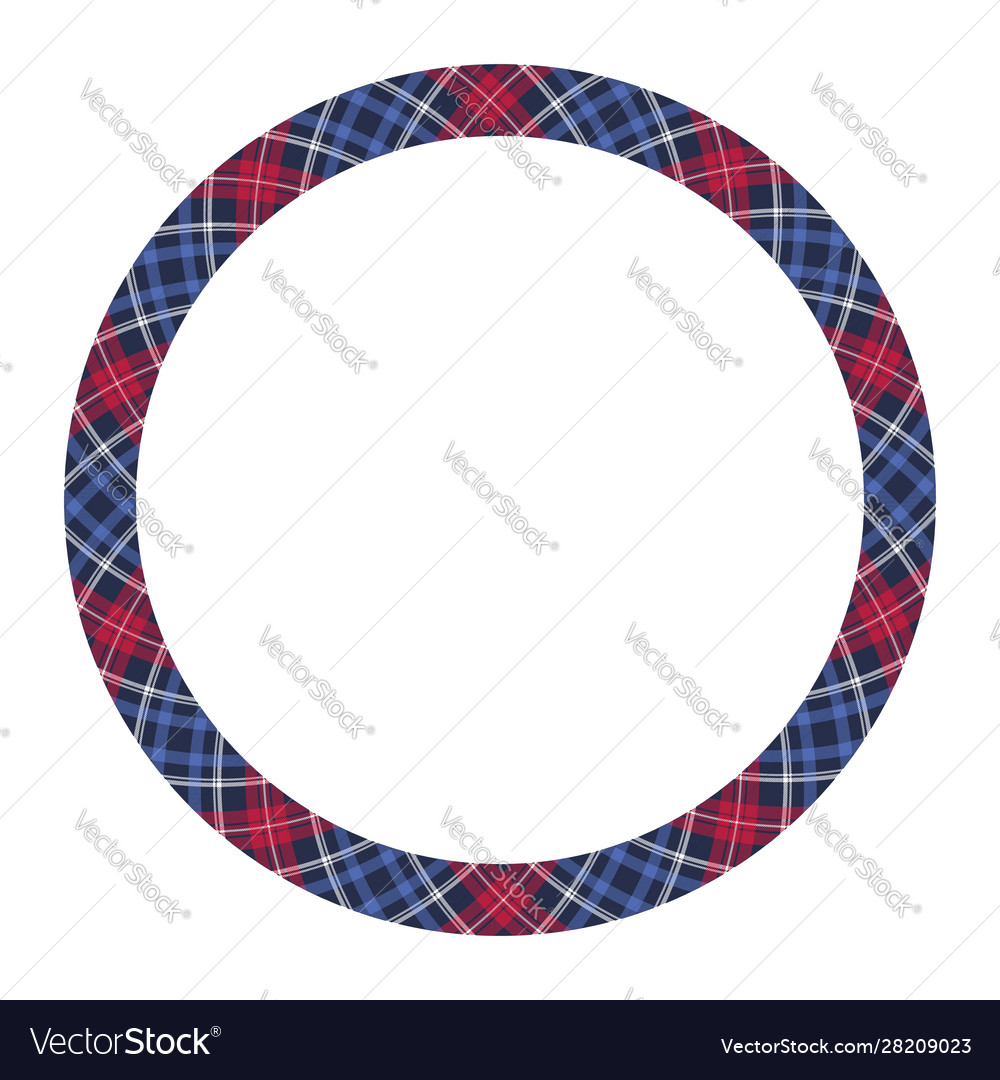 Circle borders and frames round border pattern Vector Image