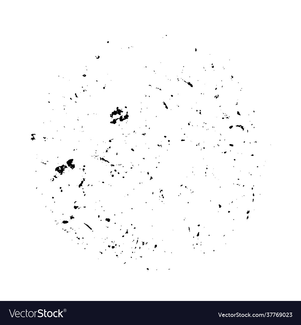 Circle stamp texture Royalty Free Vector Image