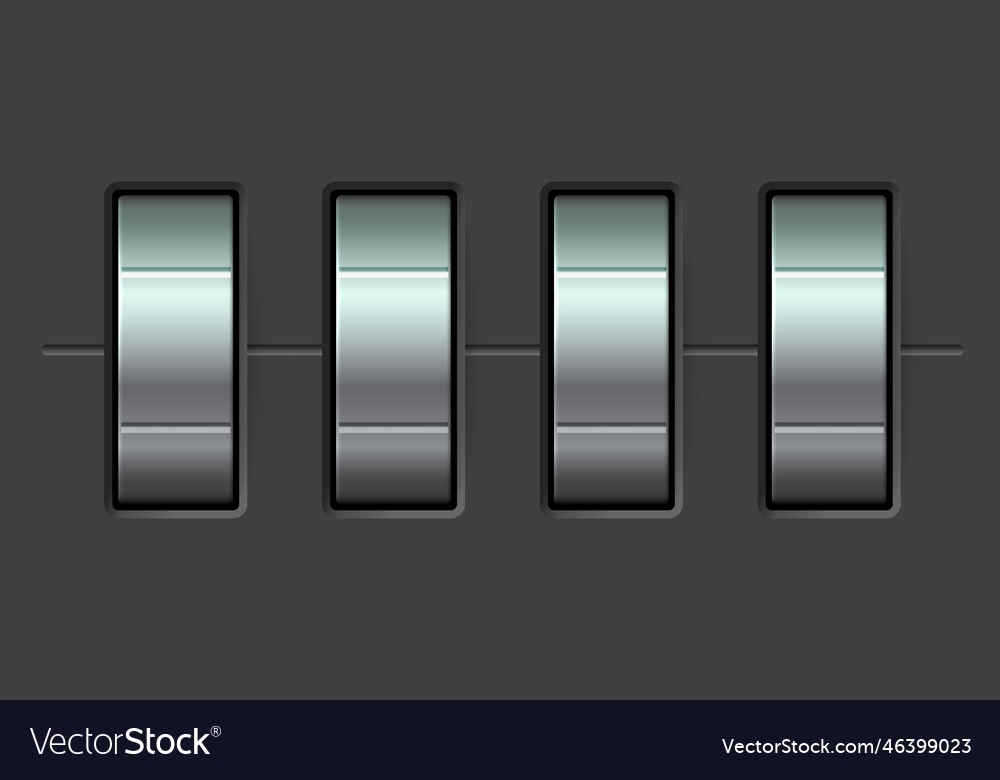 Code lock template Royalty Free Vector Image - VectorStock