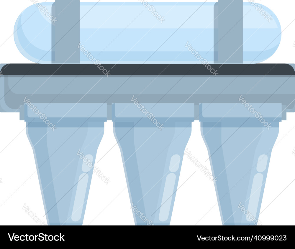 Osmosis purifier icon cartoon filter Royalty Free Vector