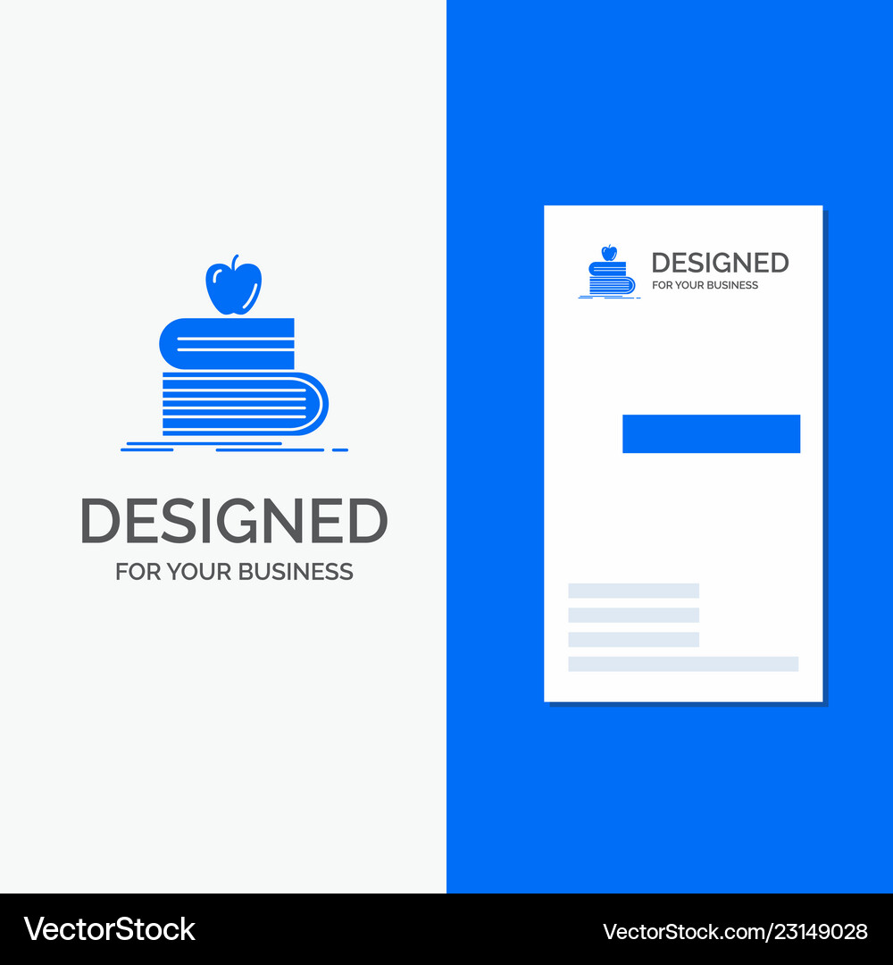 Business logo for back to school student Vector Image