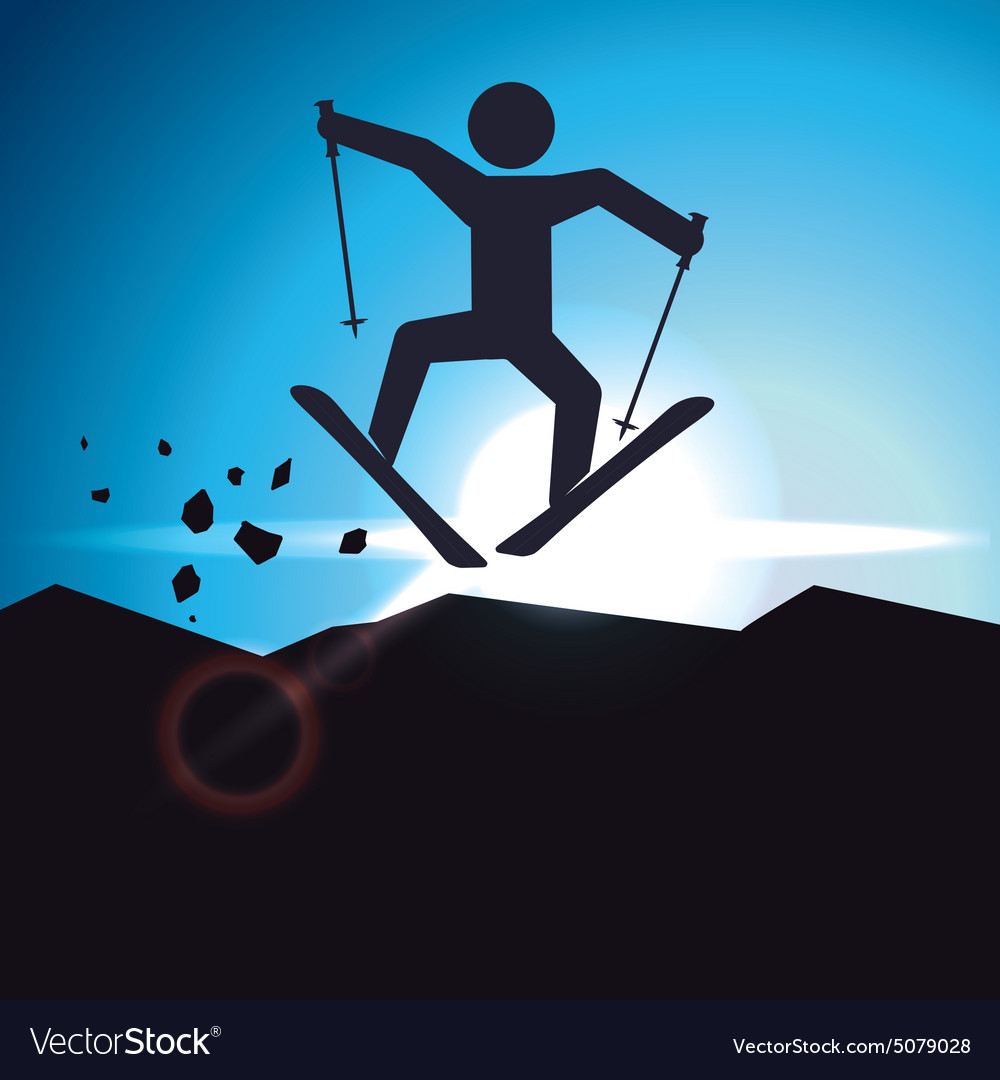 Snowboarding design Royalty Free Vector Image - VectorStock