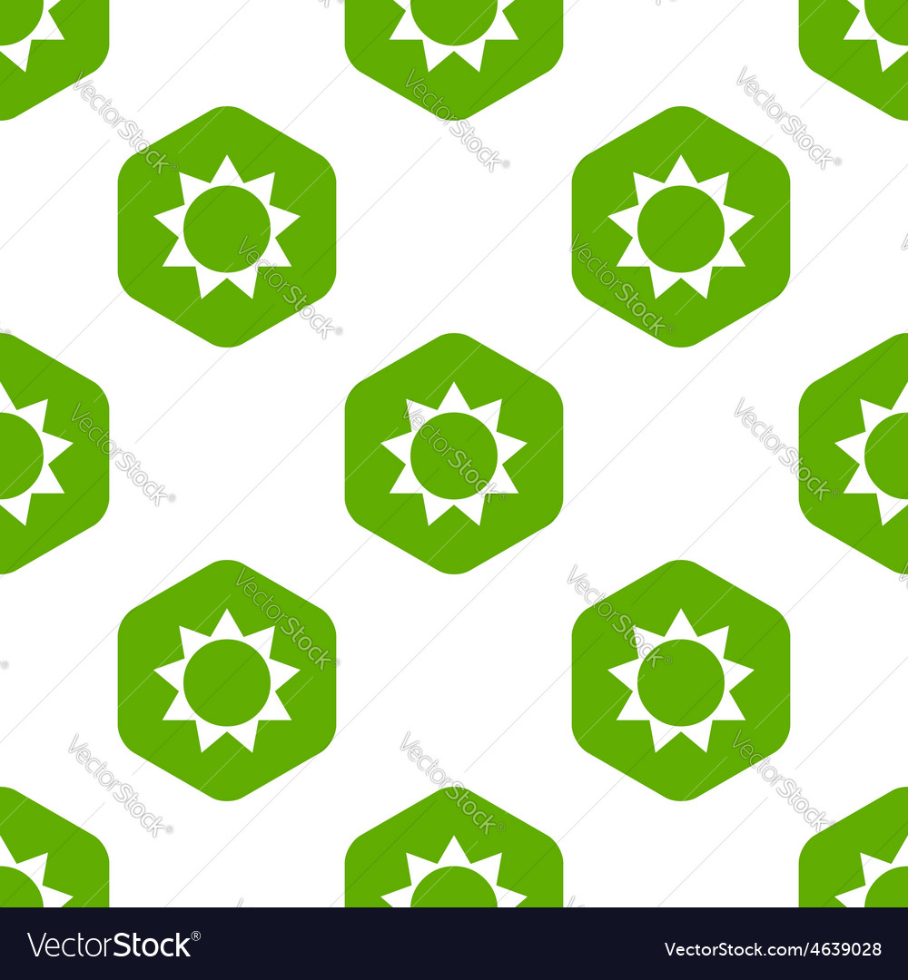Sun pattern Royalty Free Vector Image - VectorStock