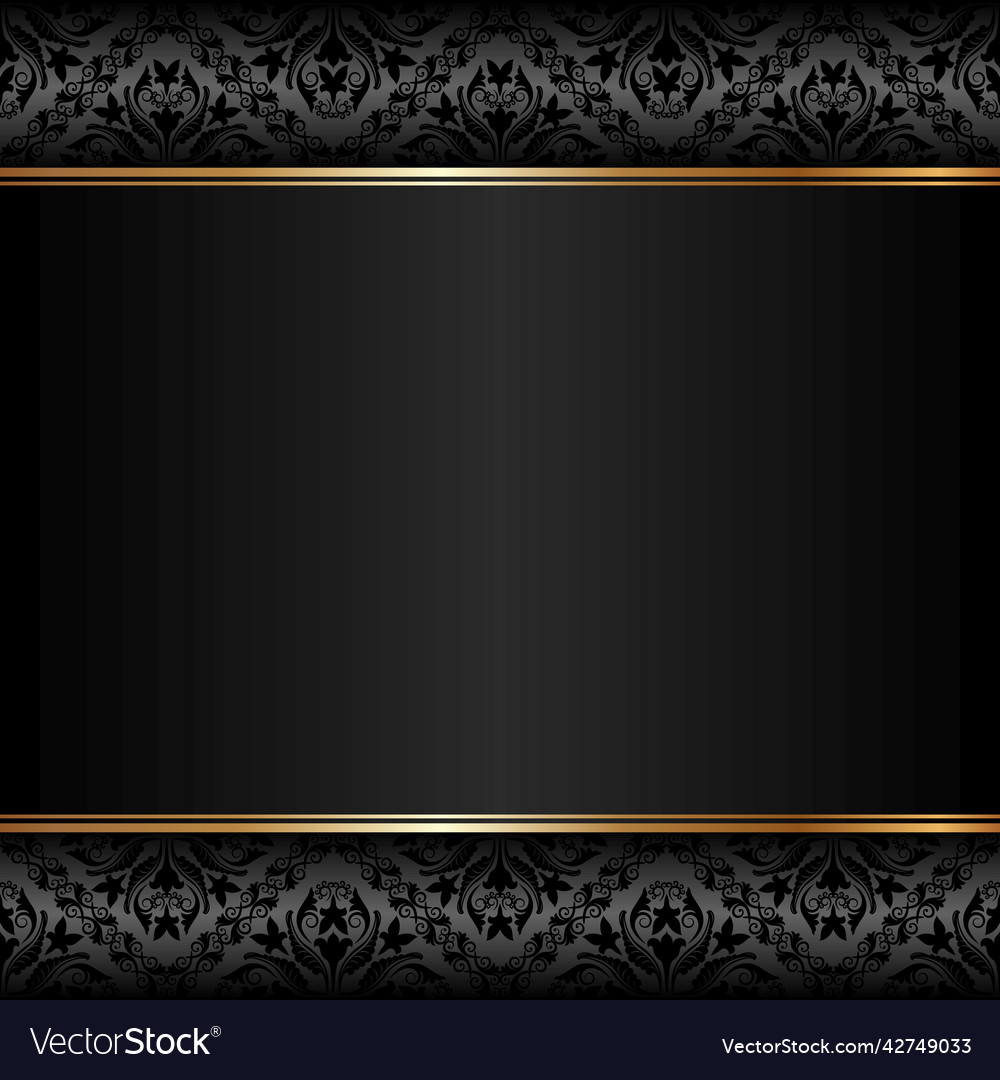 Black background Royalty Free Vector Image - VectorStock