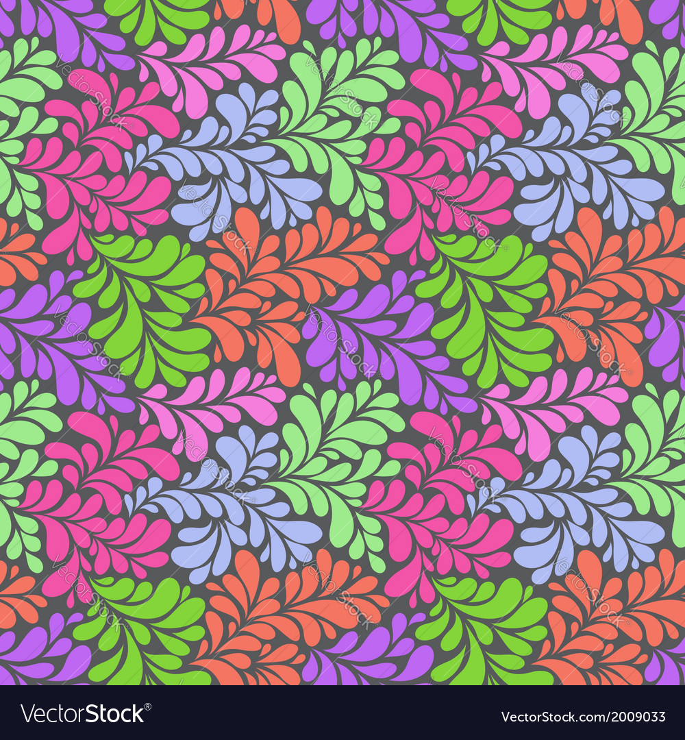 Colorful abstract seamless pattern Royalty Free Vector Image