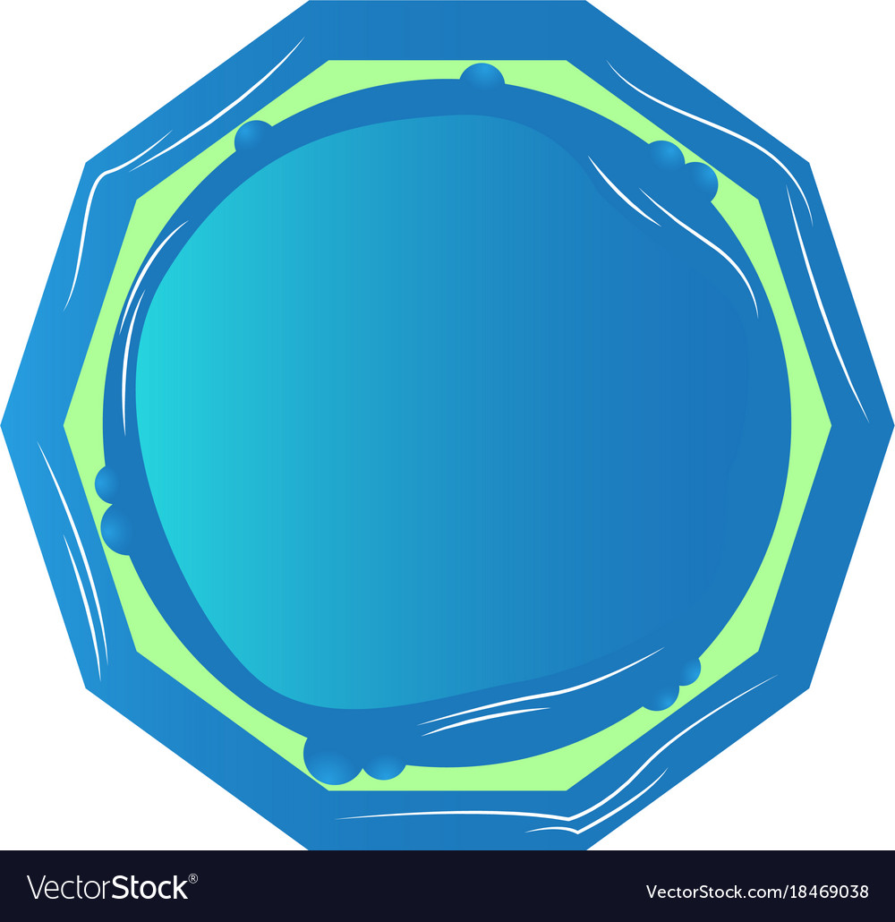 Isolated empty label Royalty Free Vector Image