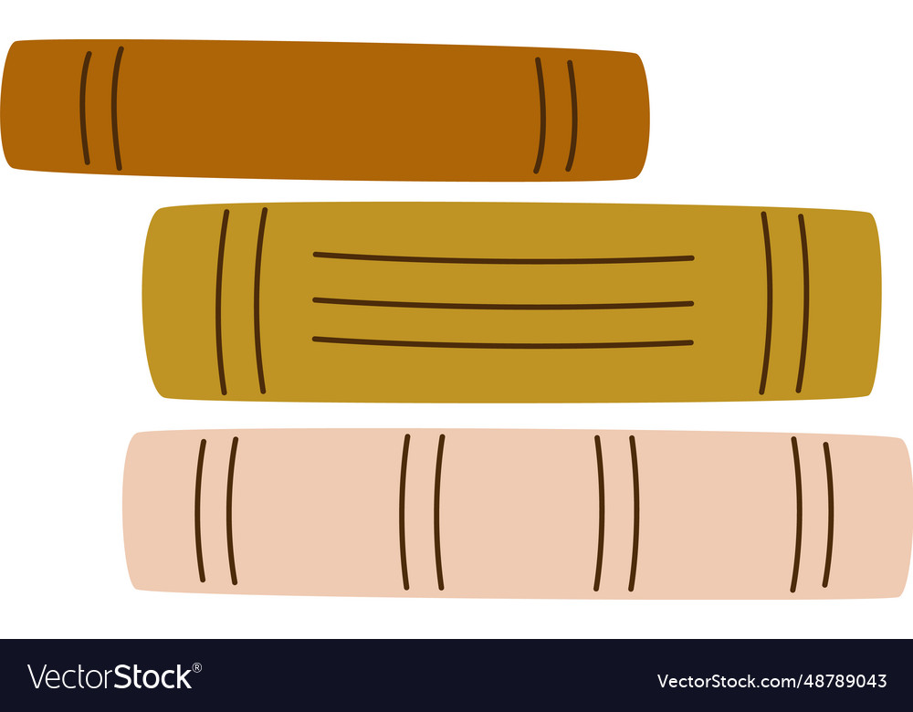 Book stack icon Royalty Free Vector Image - VectorStock