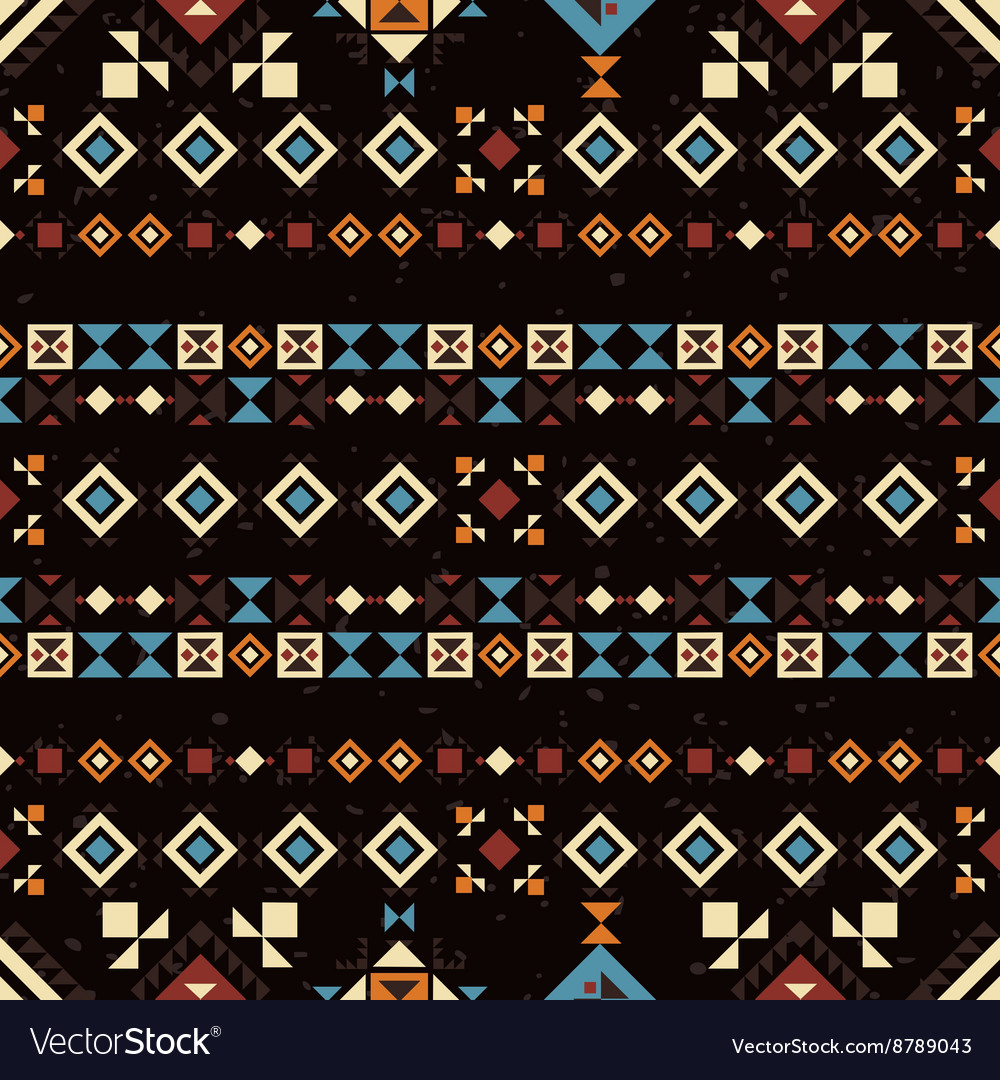 Ethnic seamless pattern Royalty Free Vector Image