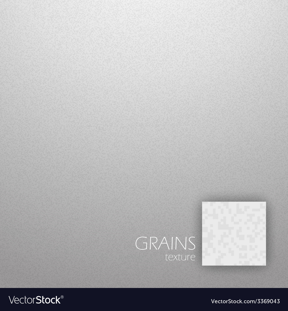 Grains texture Royalty Free Vector Image - VectorStock