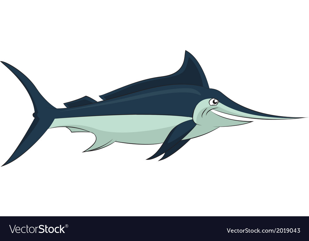 Marlin Royalty Free Vector Image - VectorStock