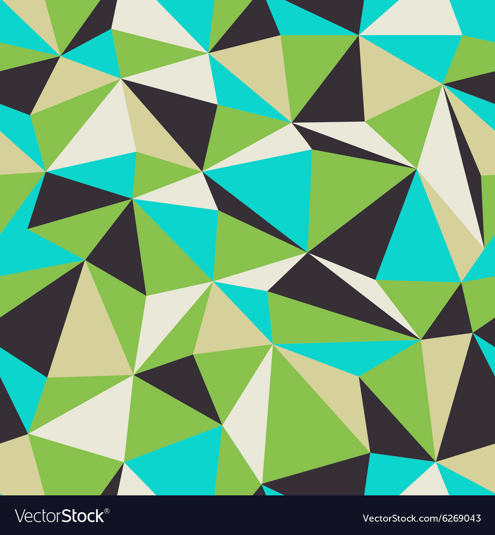 Seamless triangle pattern geometric Royalty Free Vector