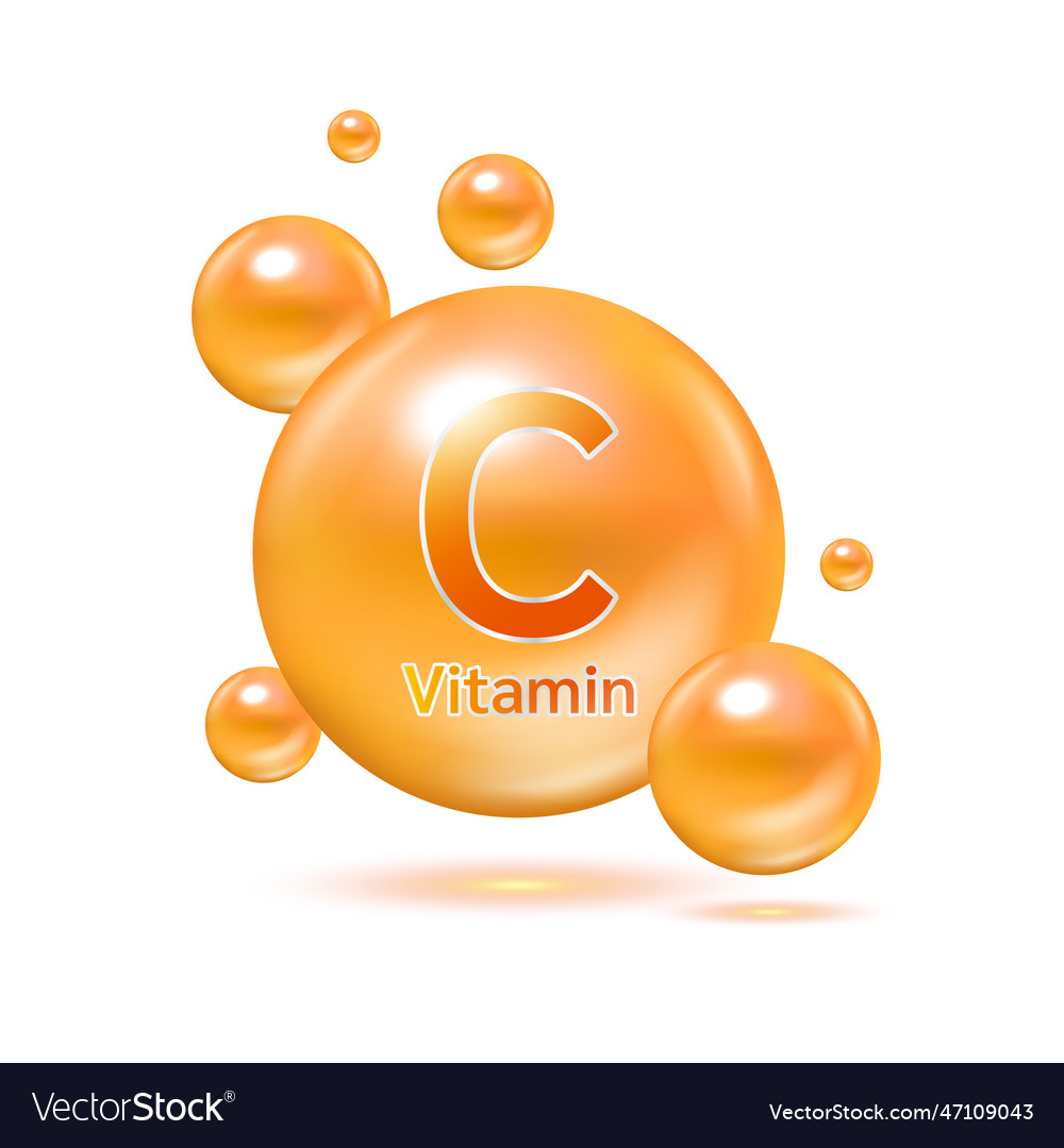 Vitamin C Royalty Free Vector Image Vectorstock