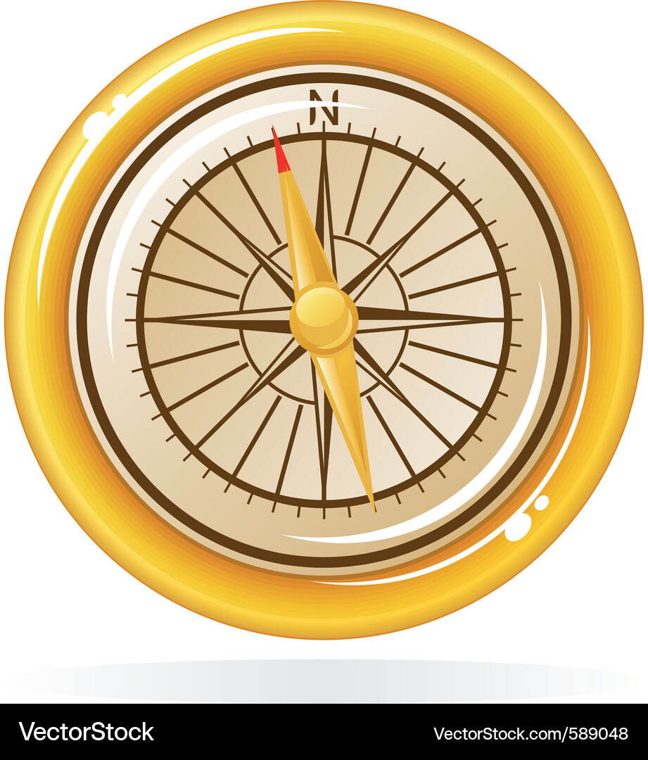 Compass Royalty Free Vector Image - VectorStock