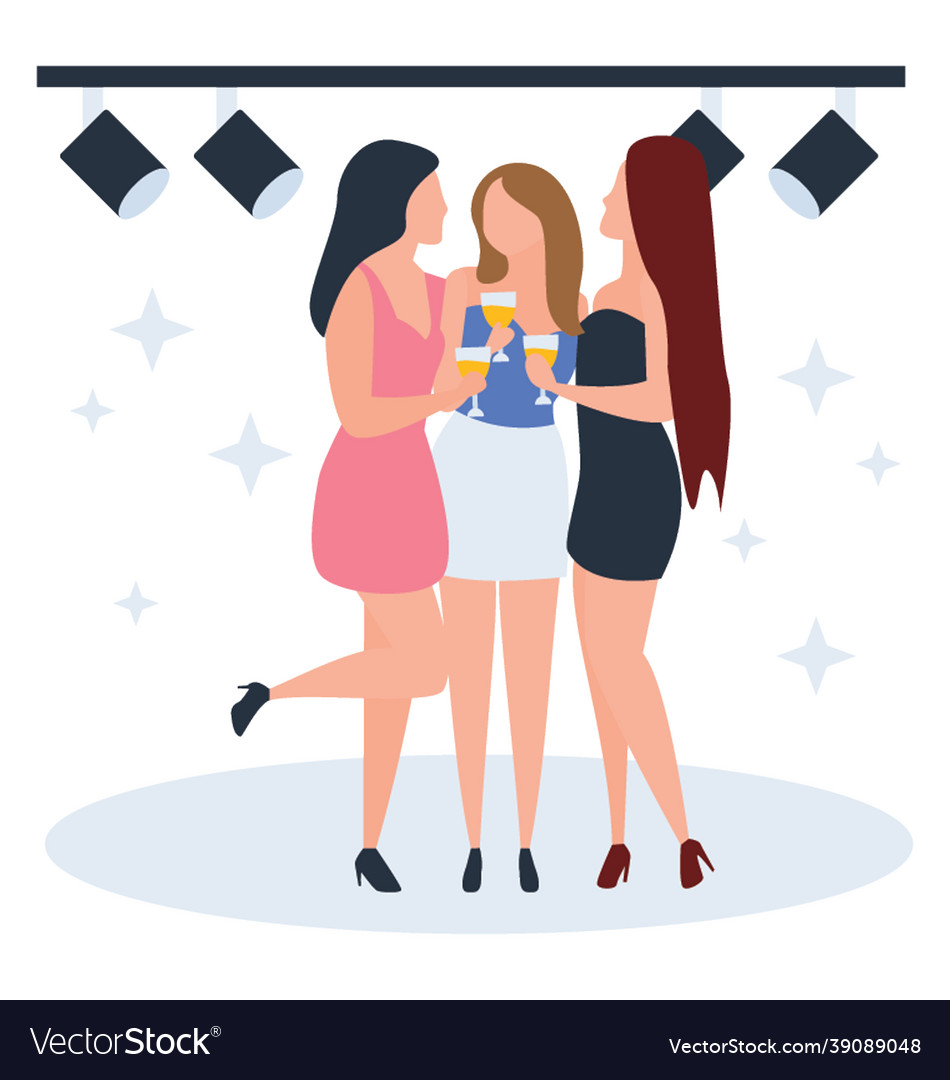 Gettogether Royalty Free Vector Image - VectorStock