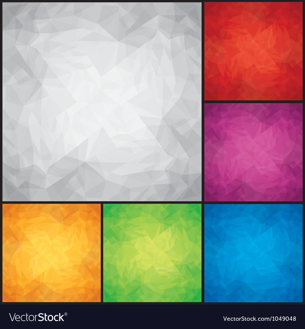 Set colored backgrounds Royalty Free Vector Image
