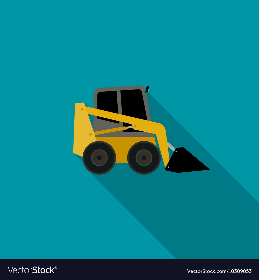 Loader flat icon Royalty Free Vector Image - VectorStock