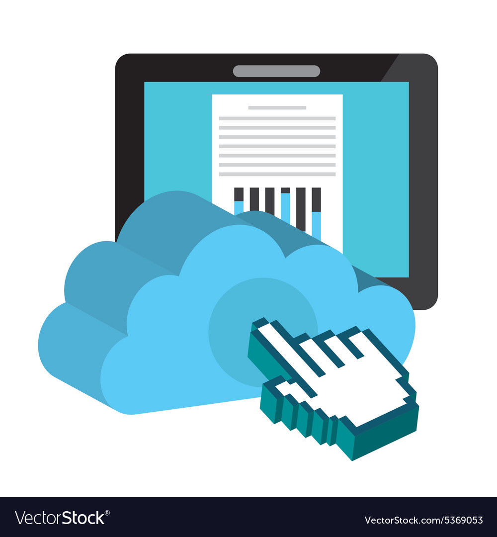 Storage concept Royalty Free Vector Image - VectorStock