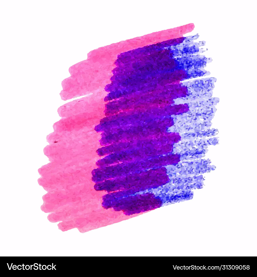 Colorful chalked spots for design Royalty Free Vector Image