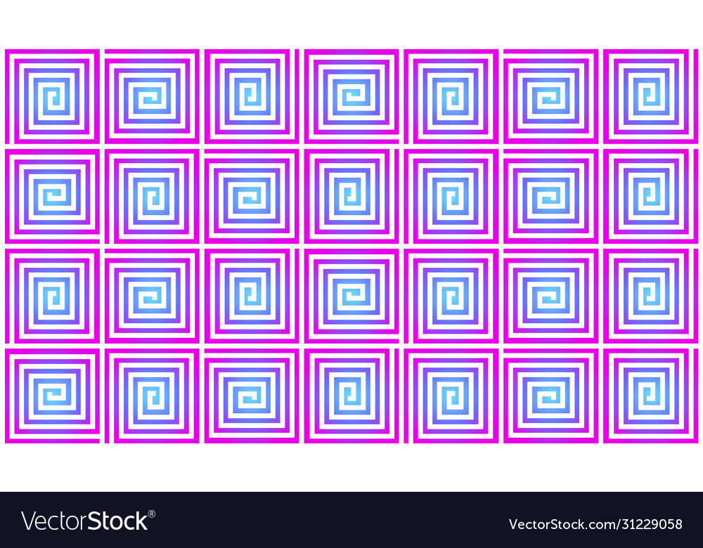 Seamless pattern simple repeating pattern with sq Vector Image