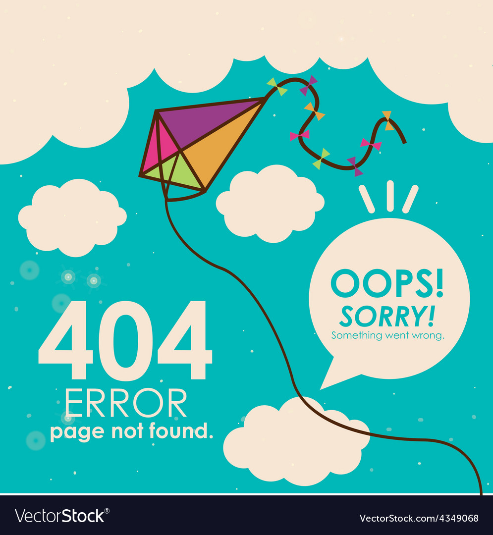 Error design Royalty Free Vector Image - VectorStock