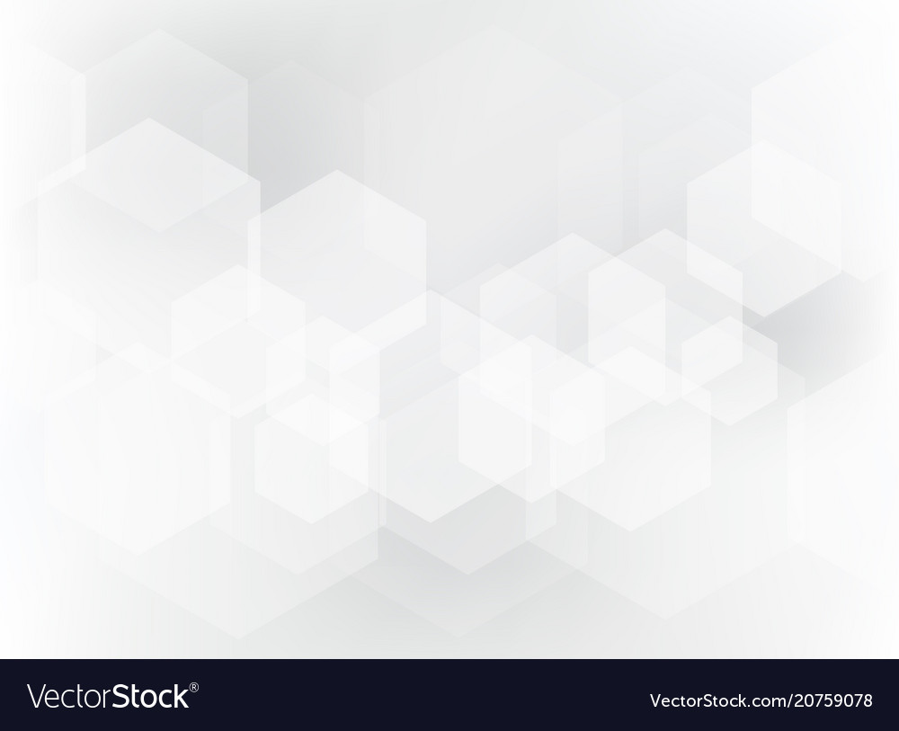 Abstract geometric hexagon overlay pattern Vector Image