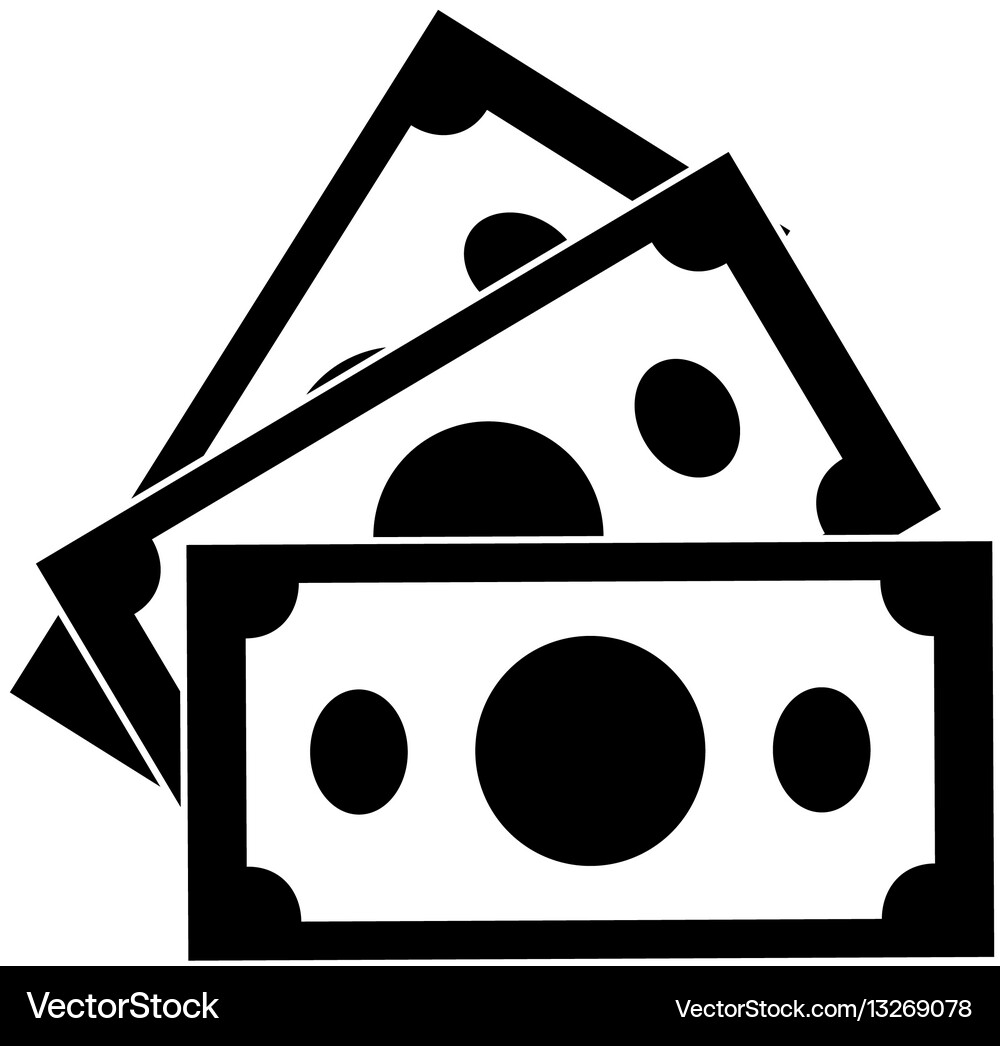 Billets of money Royalty Free Vector Image - VectorStock