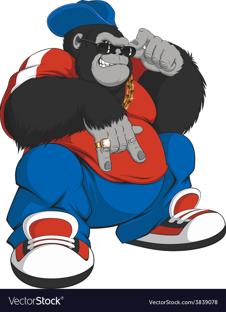 Monkey-frame Royalty Free Vector Image - VectorStock