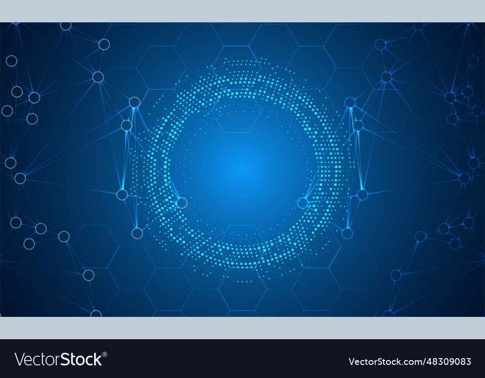 Abstract technology background Royalty Free Vector Image