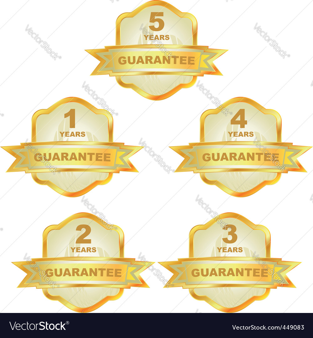 Guarantee Royalty Free Vector Image - VectorStock