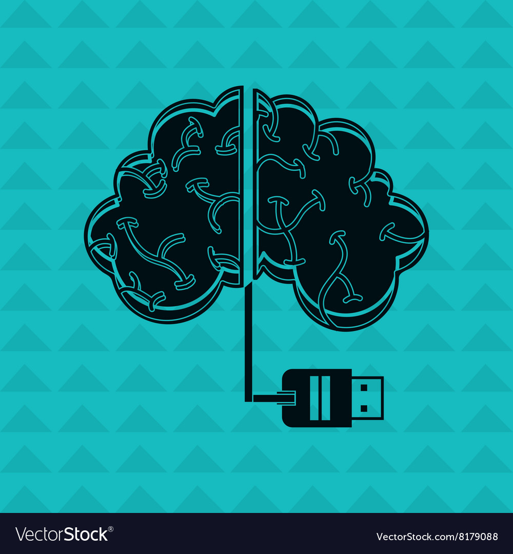 Thought concept design Royalty Free Vector Image