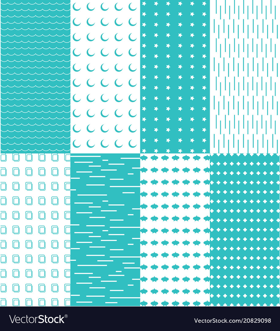 Cyan pattern image Royalty Free Vector Image - VectorStock